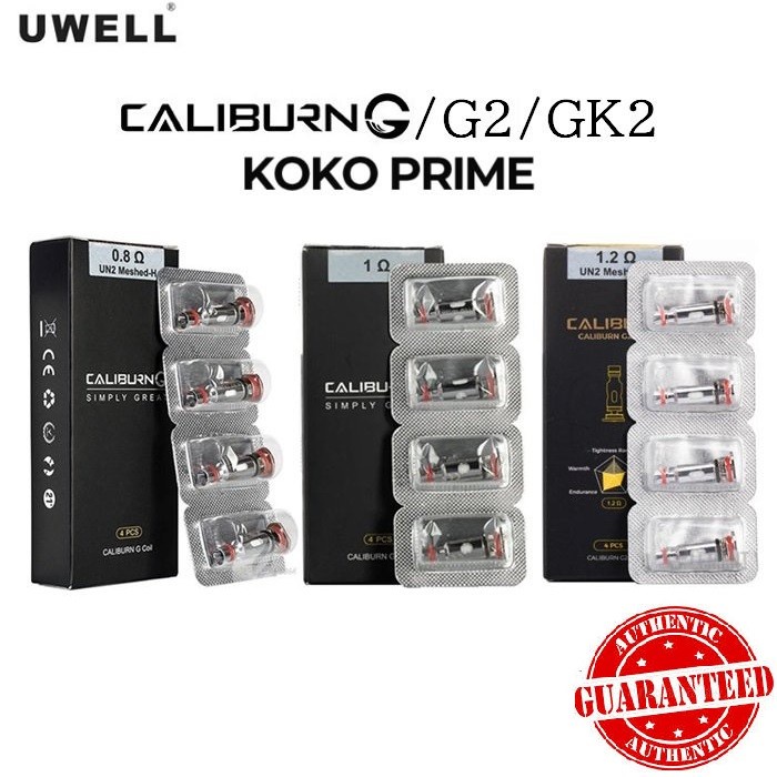 Jual COIL UWELL CALIBURN G G2 GK2 POD KIT ORIGINAL | Shopee Indonesia
