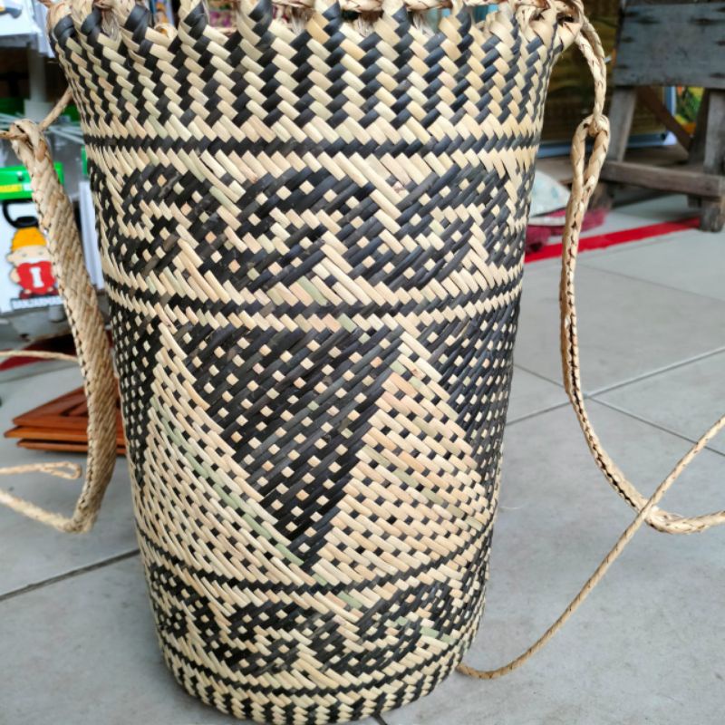 Jual Tas Anjat / Tas Anyaman Dayak | Shopee Indonesia