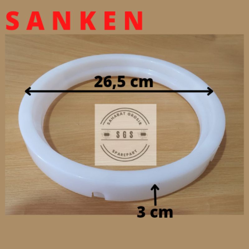 Jual Ring Mesin Cuci Sanken 26,5cm Tinggi 3cm | Shopee Indonesia