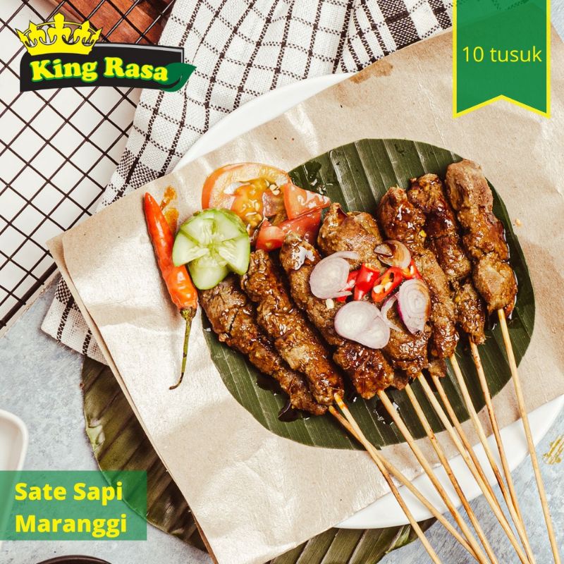 Jual Sate Sapi Maranggi Frozen Sate Sapi Beku sate Maranggi isi 10 ...