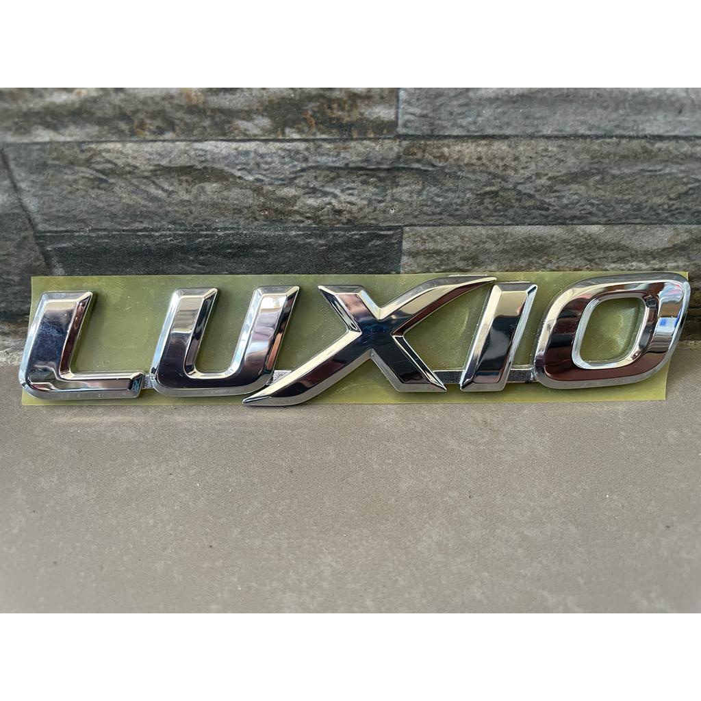 Jual Logo Emblem Bagasi Tulisan Luxio Original | Shopee Indonesia