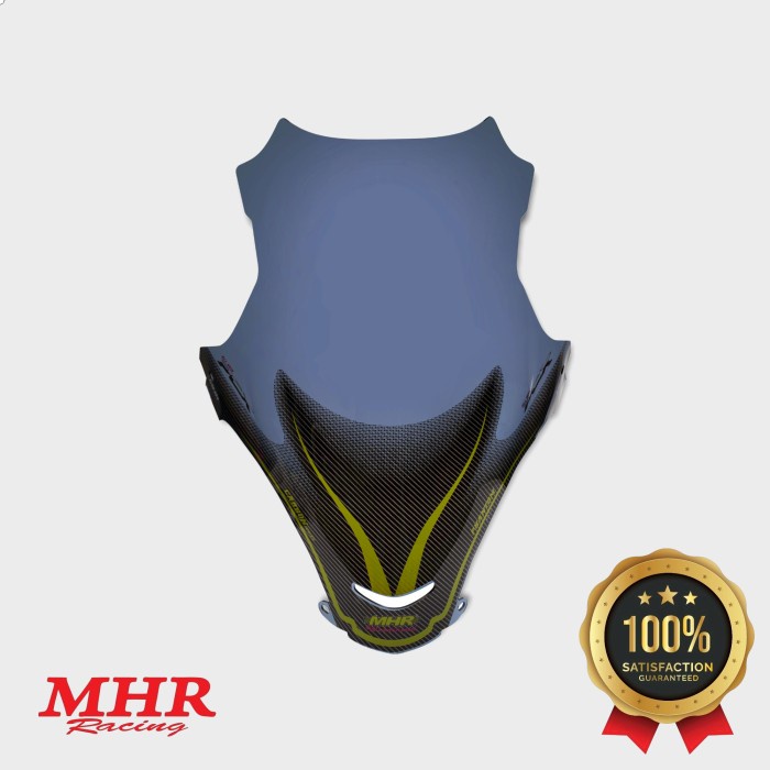Jual MHR - Visor Windshield Akrilik for PCX 150 Lokal Twotone Black ...