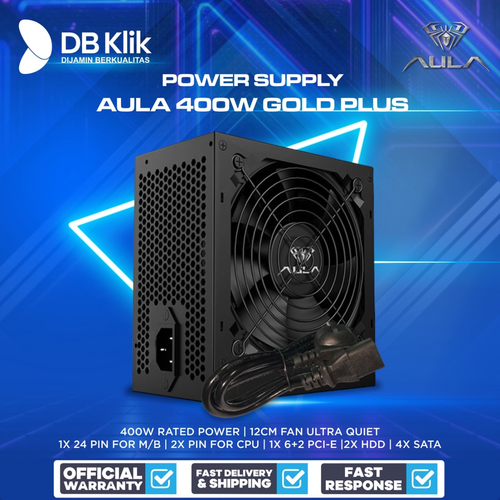 Jual Power Supply AULA 400W Gold Plus - Power Supply AULA 400W PSU RX01 ...