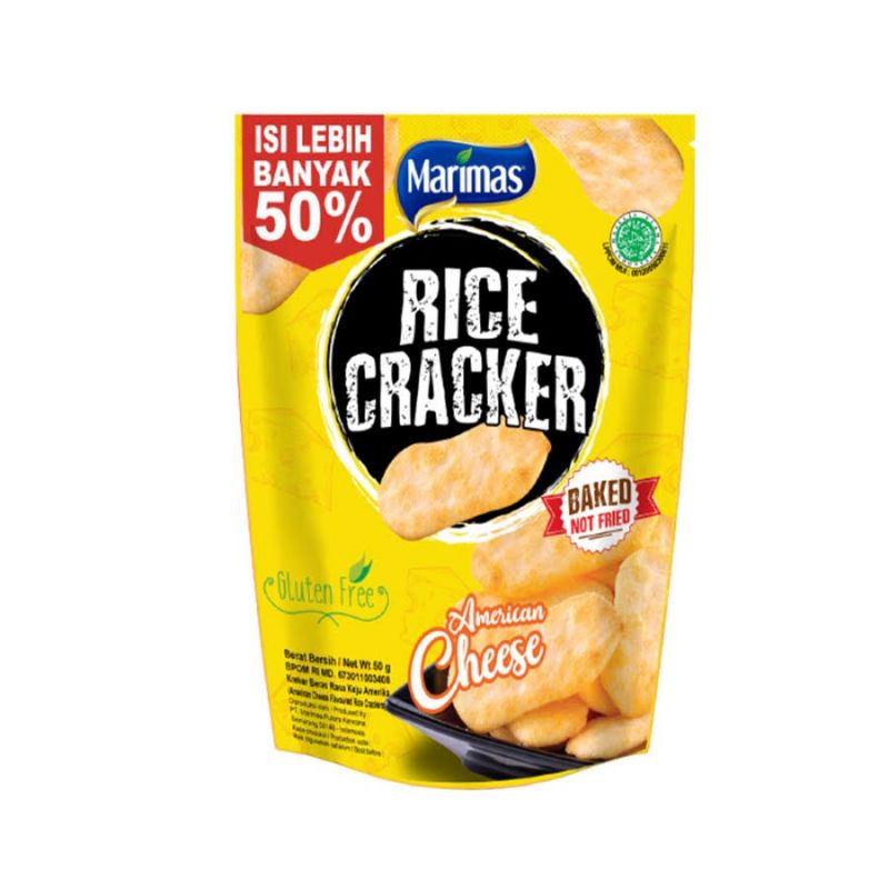 Jual Marimas Rice Crackers Gluten Free 50g | Shopee Indonesia