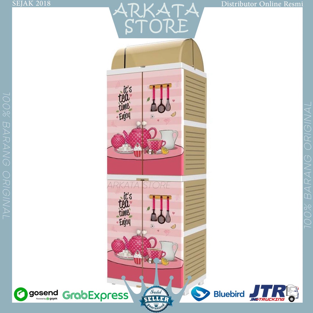 Jual Mini Dish Rack | Lemari sayur Plastik | Rak Piring Naiba 4002 ...