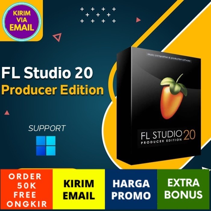 Jual FL Studio 20 Signature Bundle Full Version [Win] | Shopee Indonesia
