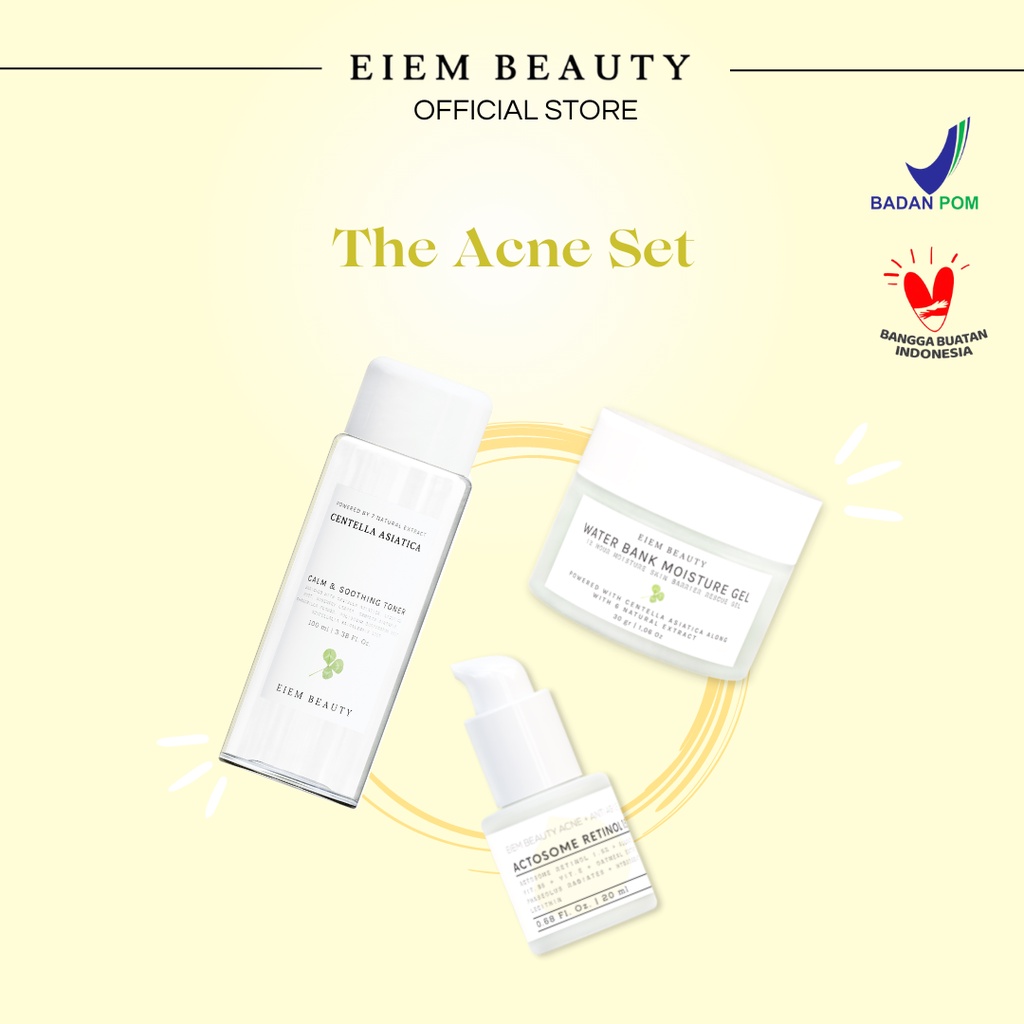 Jual [SET PROMO] Eiem Beauty The Acne Set | Shopee Indonesia