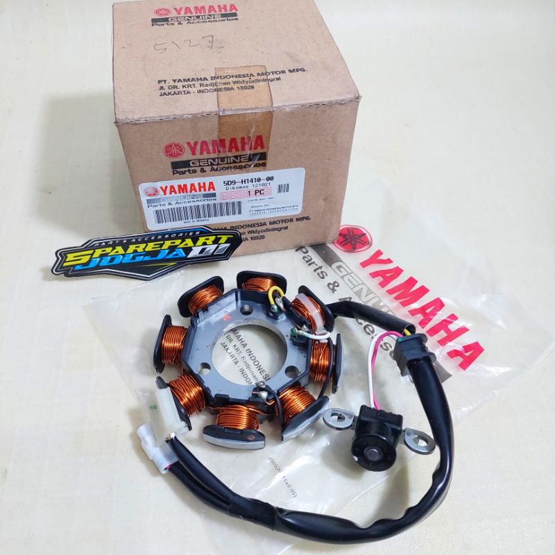 Jual Spool Spul Spull Stator Assy Komplit Vega ZR Jupiter Z New Robot 5D9 Asli Original Yamaha ...
