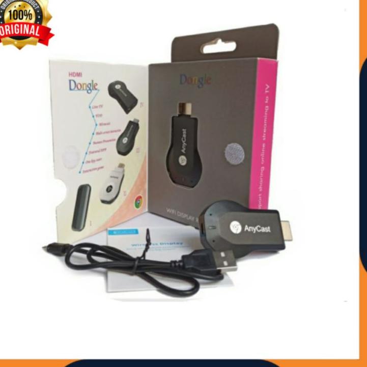 Jual Big Ramadhan [COD] PAKET ANYCASH HDMI DONGEL UNTUK KE TV TABUNG ...