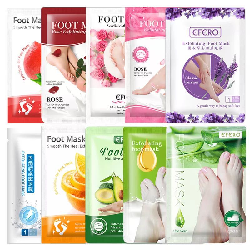 Jual Efero putimi Masker kaki EXPOLIATING FOOT MASK/MASKER KAKI ...