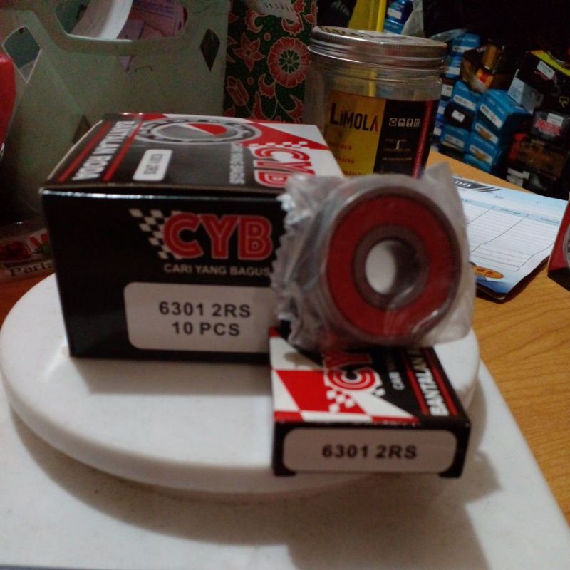 Jual Lahar Laher Bearing Roda 6301 2RS | Shopee Indonesia