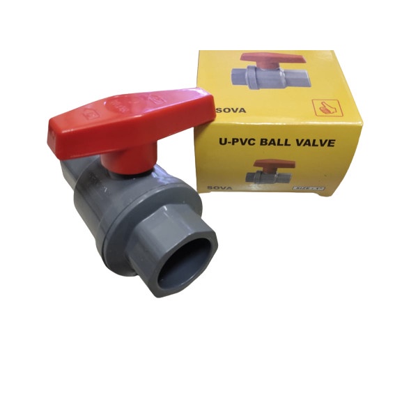 Jual aneka-Ball Valve PVCBV 1" Polos Stop Kran Plastik U PVC Balvalve Mdl Onda | Shopee Indonesia
