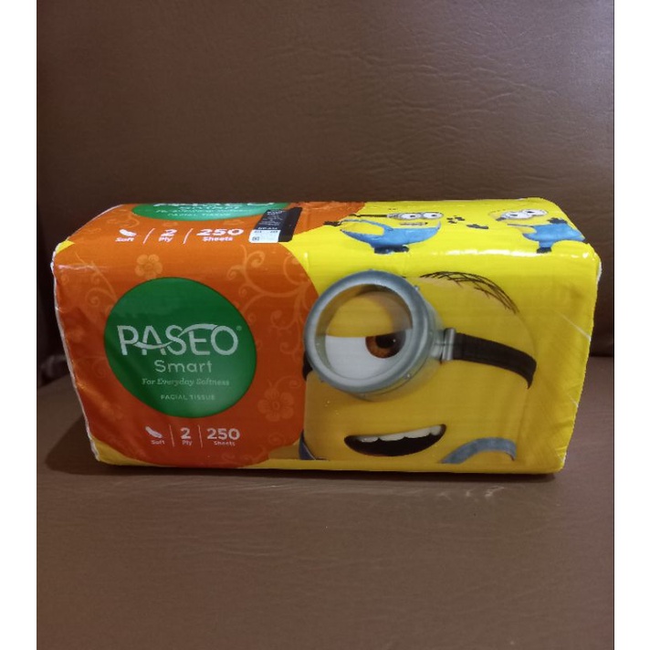 Jual Paseo Smart Facial Tissue 250 s / 2 ply (Kemasan Random) | Shopee ...