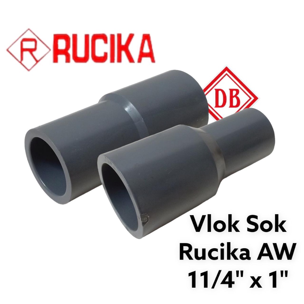 Jual VLOK SOK 11/4" x 1" RUCIKA AW/PLOKSOK SAMBUNGAN PIPA / V SOK ...