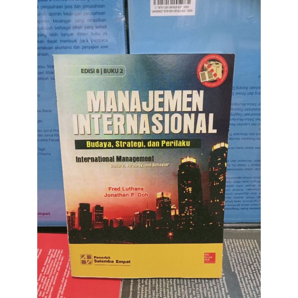 Jual Buku Manajemen Internasional edisi 8 jilid 2 Fred Luthans | Shopee ...
