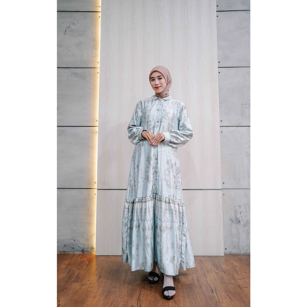 Jual Warna Warni Brand Sarimbit Keluarga KIRAN maxi gamis dan kemeja ...