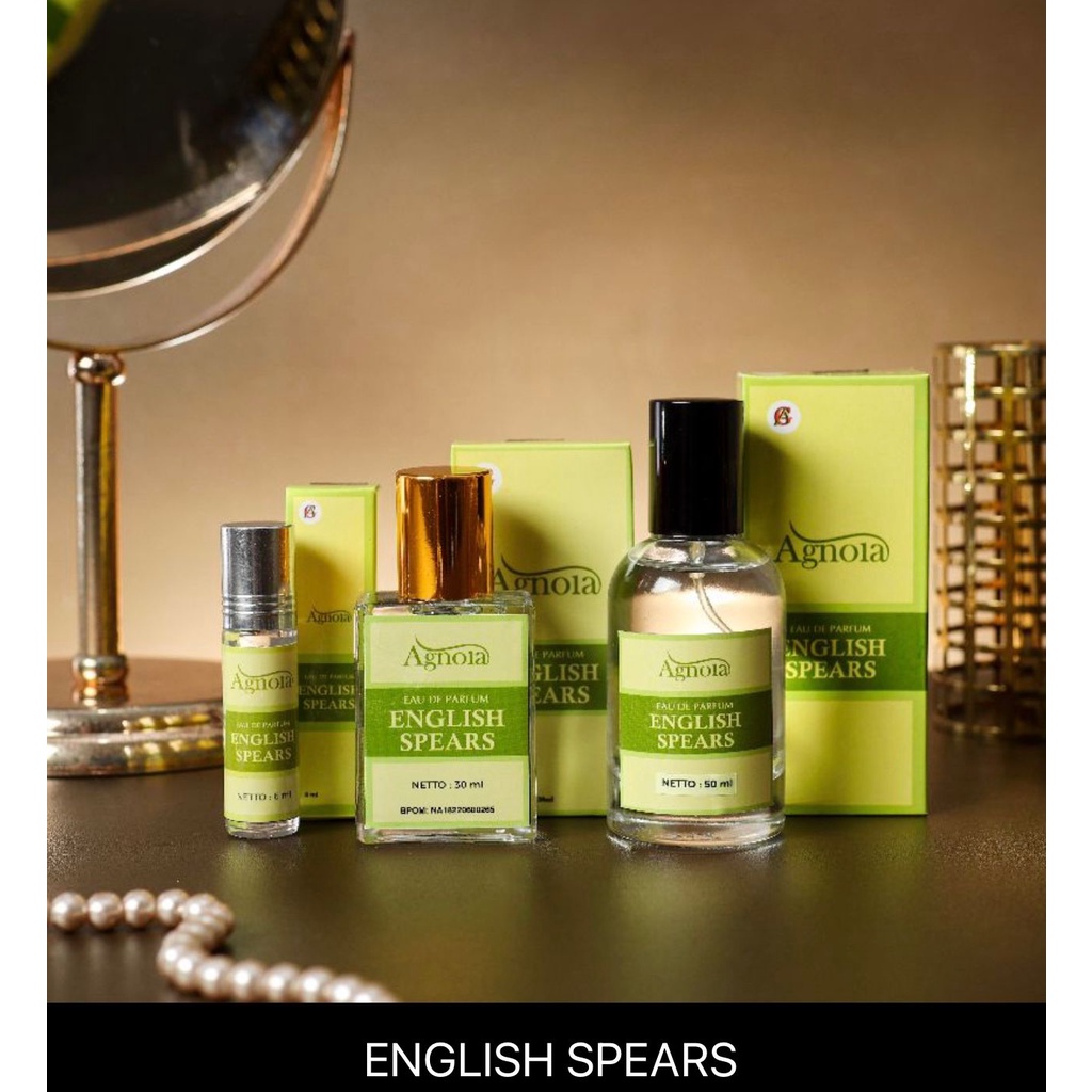 Jual Agnola parfum varian aroma english spears parfum viral produk ...