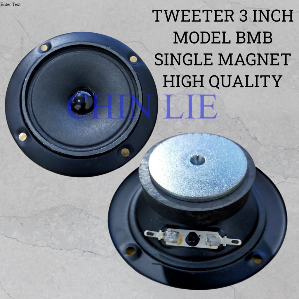 Jual PROMO TWEETER 3 INCH MODEL BMB SINGLE MAGNET HIGH QUALITY | Shopee ...