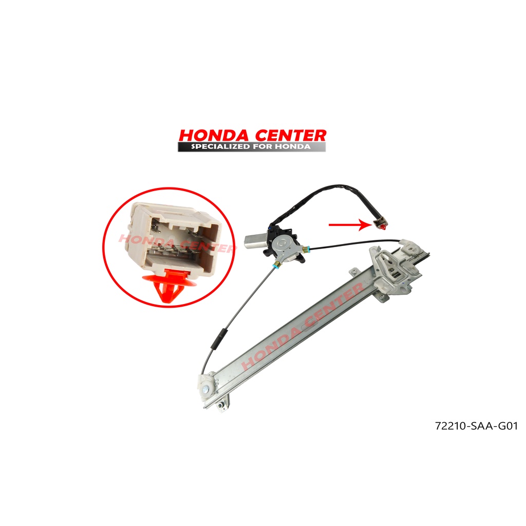 Jual Regulator Dinamo Motor Power Window Jendela Pintu Depan Kanan Jazz ...