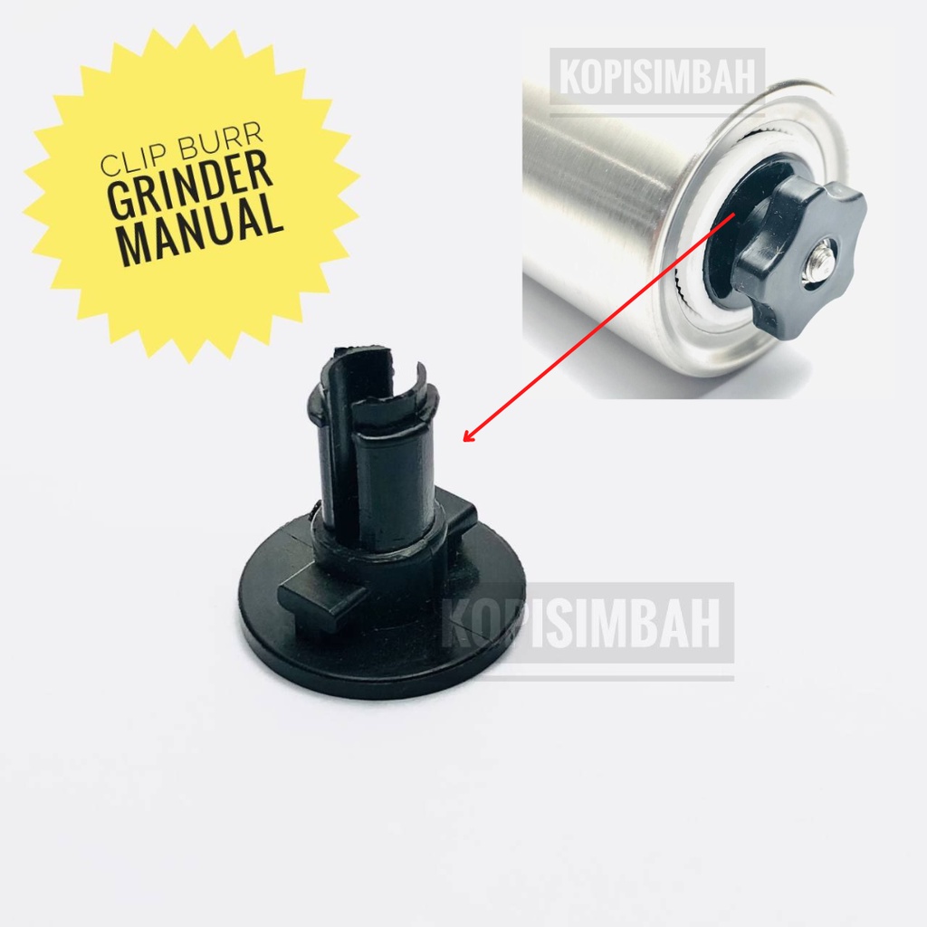 Jual Spare Part Clip Burr Ceramic Hand Coffee Grinder Klip Holder Bur ...