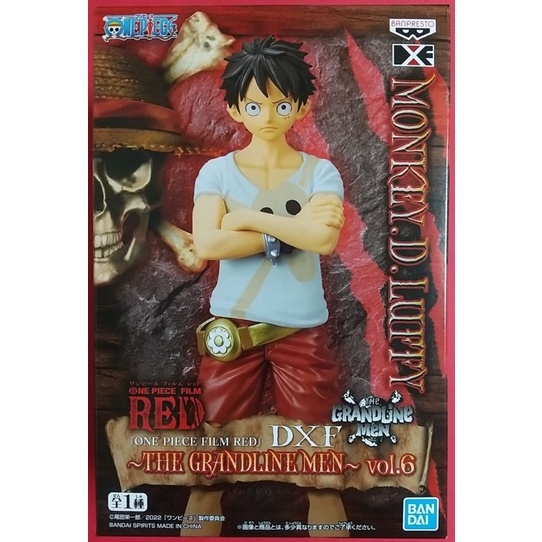 Jual Action Figure One Piece DXF Grandline Men Vol. 6 Film Red Monkey D. Luffy | Shopee Indonesia
