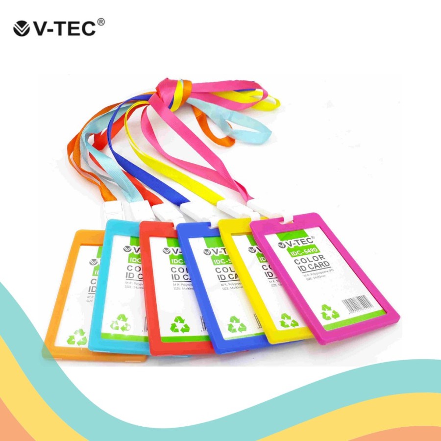 Jual ID CARD CASE + TALI V-TEC IDC-5490 | Shopee Indonesia