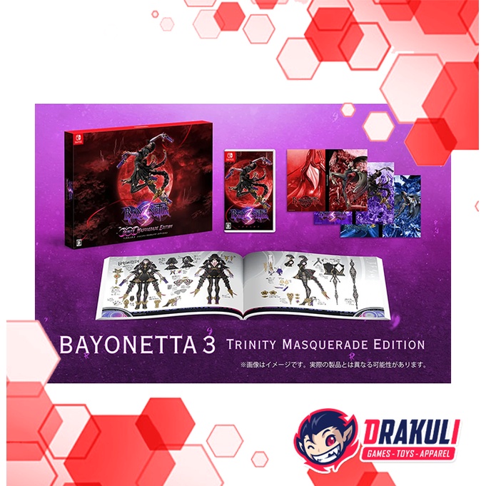 Jual Switch Bayonetta 3 Trinity Masquerade Edition (Asia/English ...