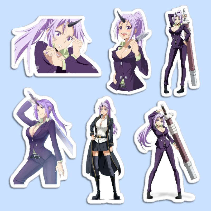 Jual Sticker Anime Tensei Shitara Slime Datta Ken Rimuru tempest Stiker ...