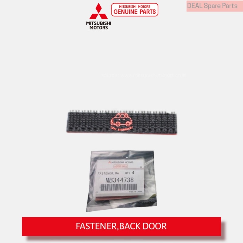 Jual Fastener Back Door Original Mitsubishi All New Pajero MB344738 ...