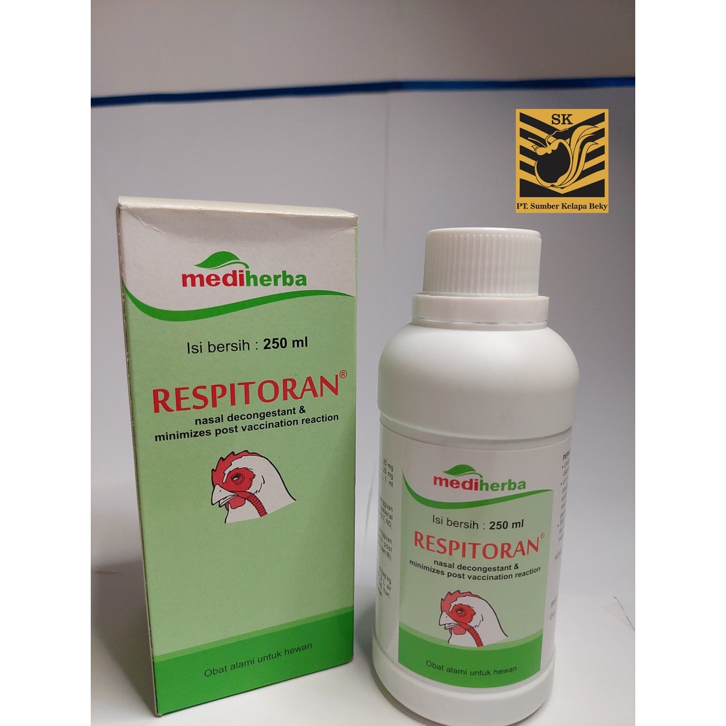 Jual Dekongestan Terbaik untuk Ayam/Unggas Respitoran 250 mL (medion ...