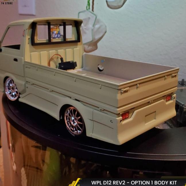 Jual WPL D12 Body Kit Set Rev2 Option 1 - Body Kit Part RC Drift 3D ...