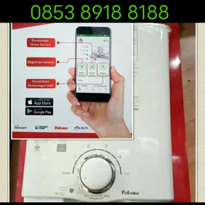 Jual water heater gas paloma PH 5RX LPG made in japan | Shopee Indonesia