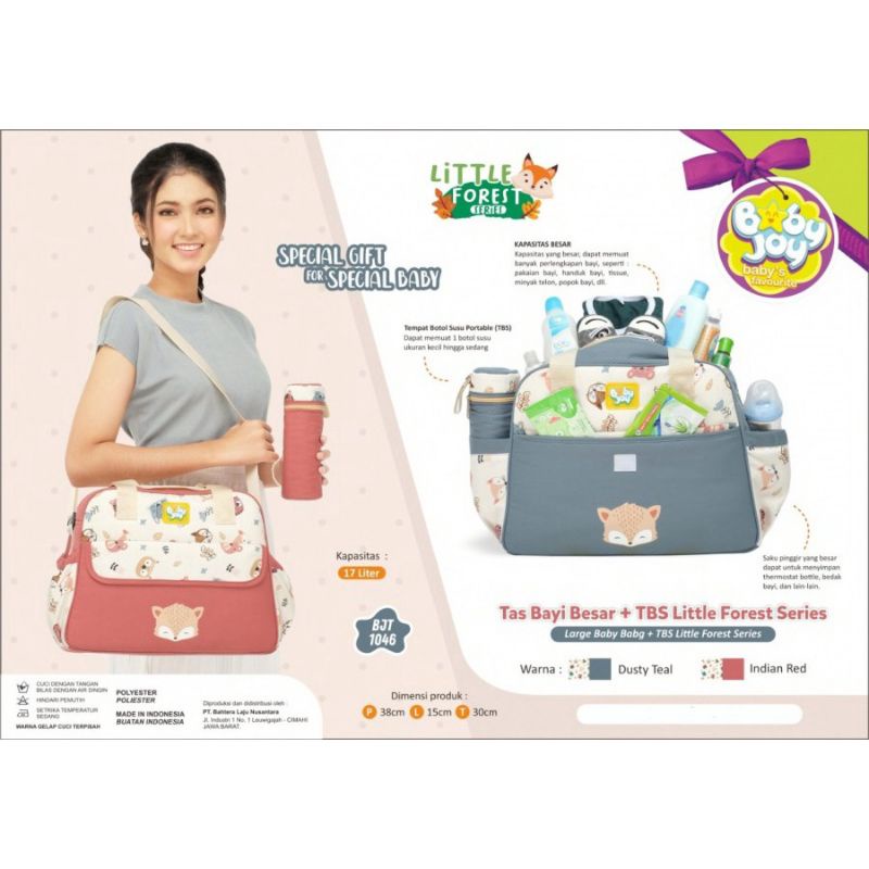 Jual Baby Joy Tas Bayi Besar + Tbs Little Forest Series | Shopee Indonesia