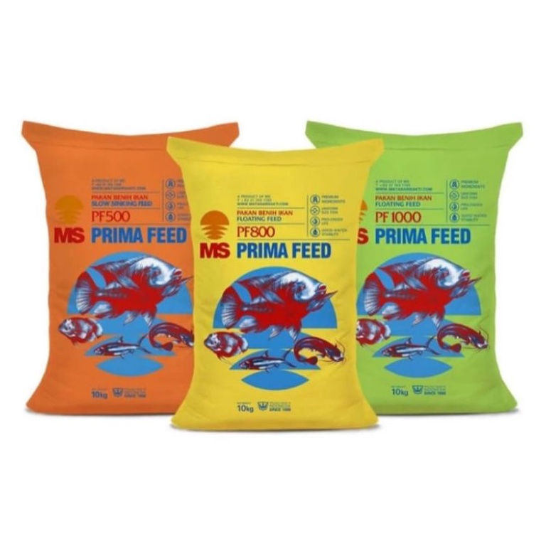 Jual Pelet Prima Feed 10kg 10 kg PF500 PF800 PF1000 PF 500 800 1000 ...