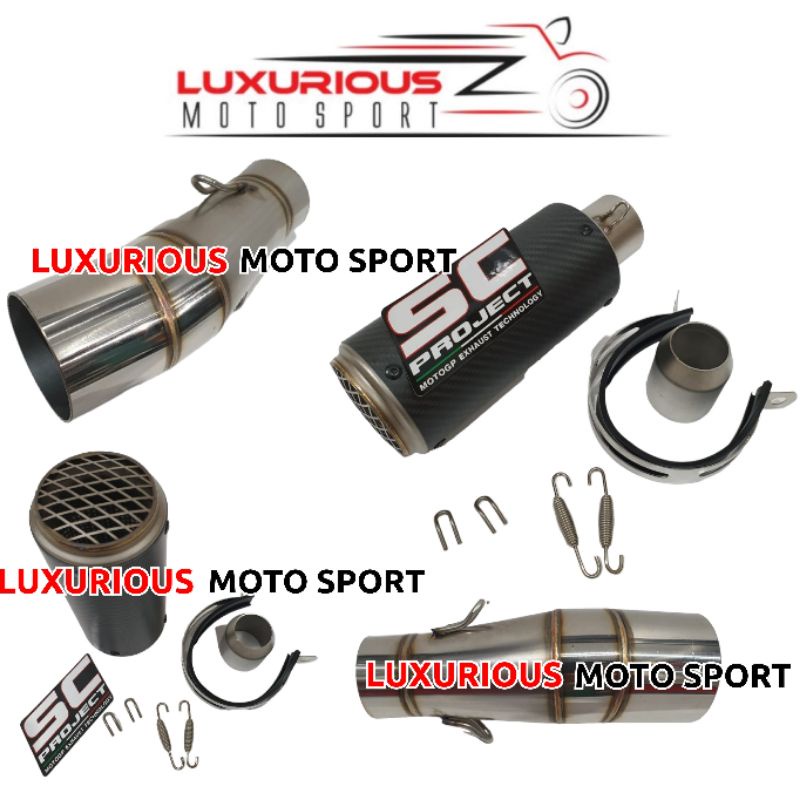Jual silencer sc project cr-t ninja250fi knalpot sc project ninja Z250 ...