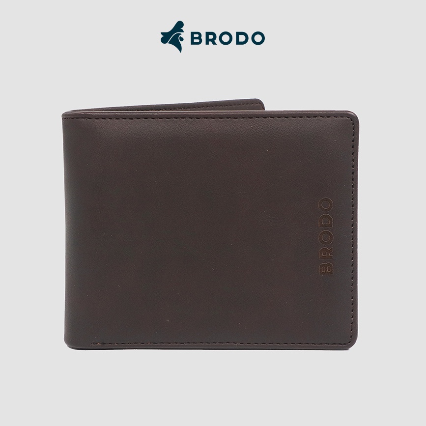 Jual BRODO - Dompet Waga Wallet Brown | Shopee Indonesia