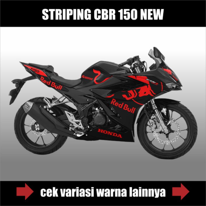 Jual STRIPING CBR 150R K45R 2021 2022 2023 / Decal Stiker SemiFull Body All New Honda Cbr 150 r ...