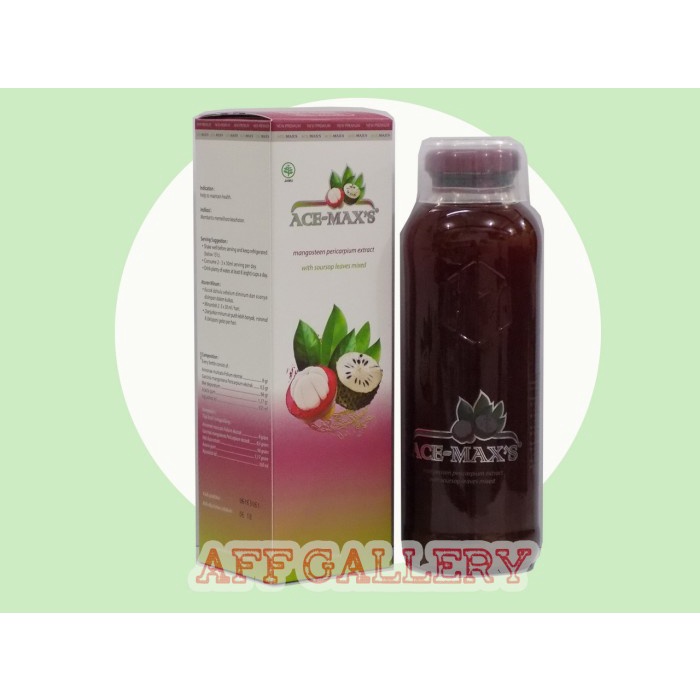 Jual KHASIAT JOSS !! ACE MAX MAXS MAX'S ACEMAX ACEMAXS ACEMAX'S JUS KULIT MANGGIS+DAUN SIRSAK ...