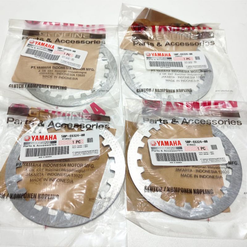 Jual besi plat gesek kopling Yamaha Scorpio 5BP-E6324-00 (1PCS) | Shopee Indonesia