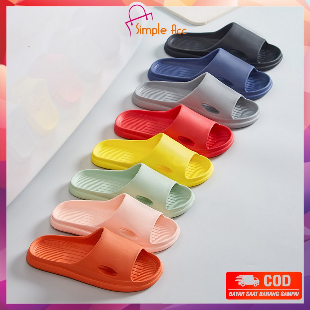 Jual DO-S53 Sandal Rumah Slipper Wanita Selop EVA Empuk / Sendal Kamar ...