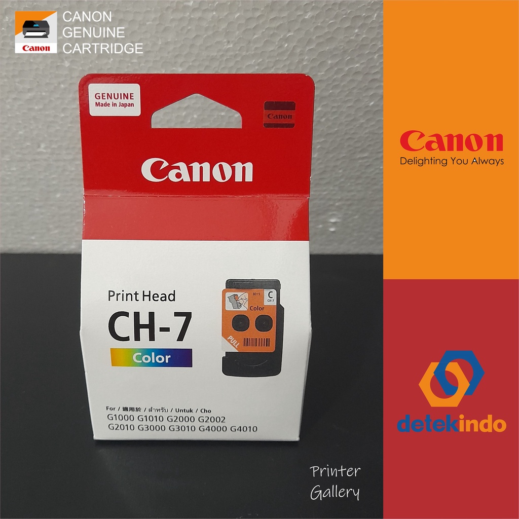 Jual Print Head CH-7 Cartridge Canon G1010 G2010 G3010 G4010 Color ...