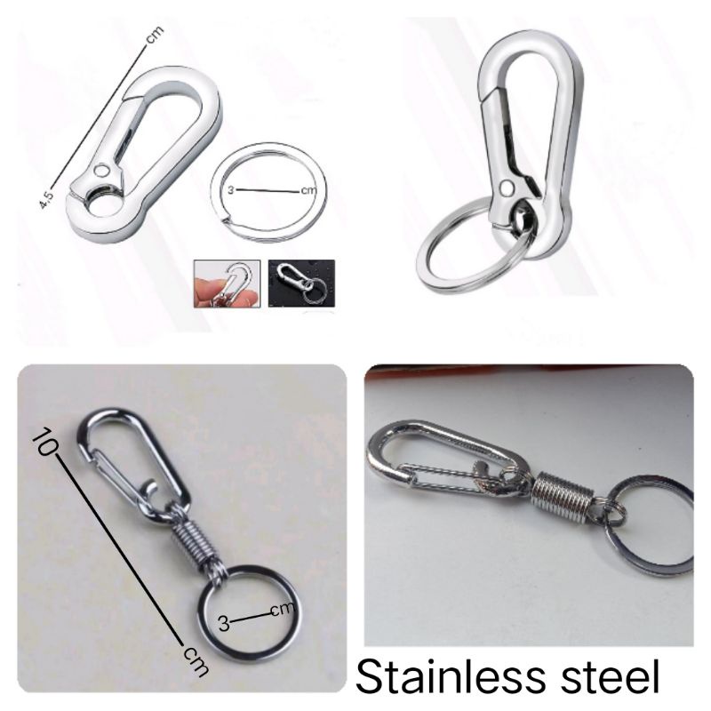 Jual GK / GANTUNGAN KUNCI STAINLESS/ 1 PCS | Shopee Indonesia
