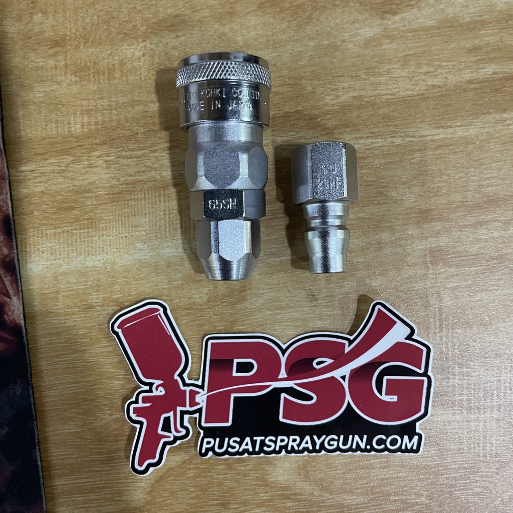 Jual Paket Bundling F : Quick Coupler Nitto (65SN/85SN + 20PF) | Shopee ...