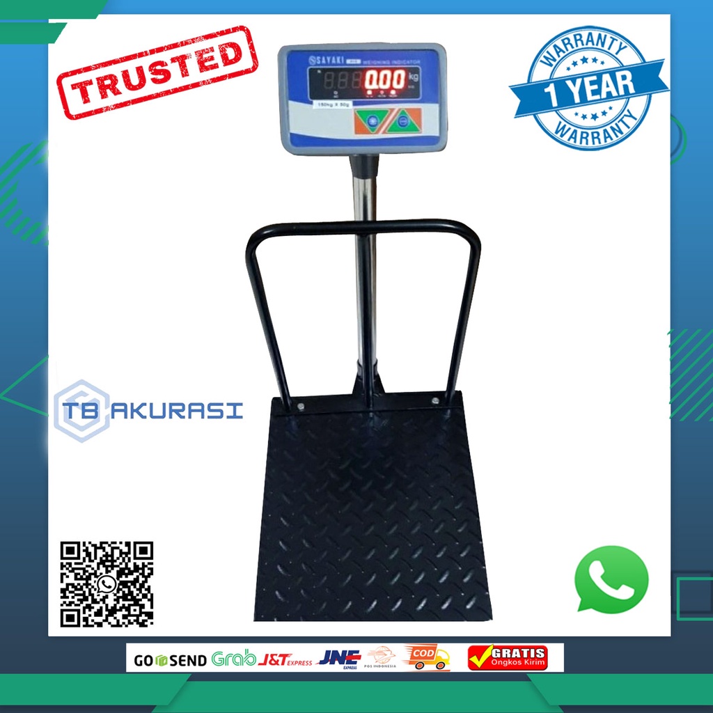 Jual timbangan duduk digital/timbangan barang/timbangan laundry 150 kg | Shopee Indonesia