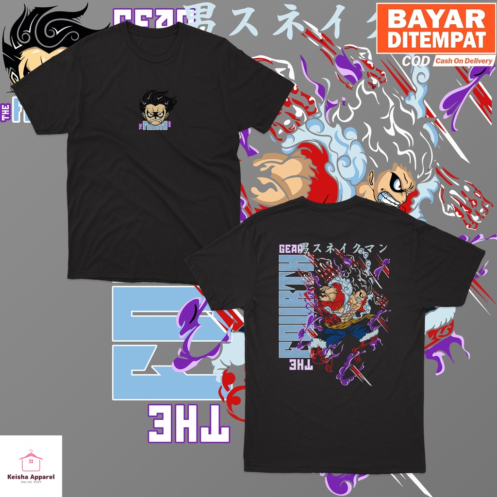 Jual KAOS BAJU ANIME ONE PIECE MONKEY D LUFFY GEAR 4 SERIES KAOS LUFFY ... Jual KAOS BAJU ANIME ONE PIECE MONKEY D LUFFY GEAR 4 SERIES KAOS LUFFY ...