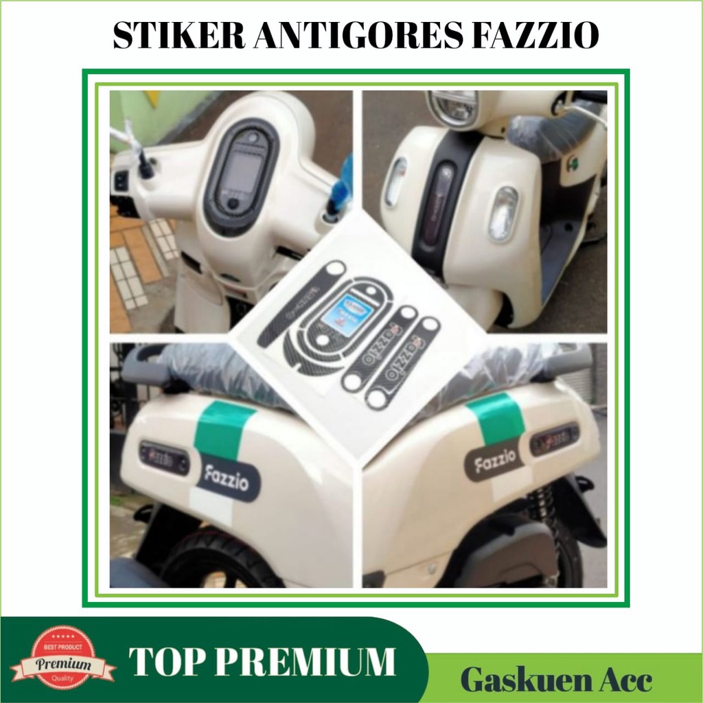 Jual Variasi Stiker Fazzio 125 Sticker Anti Gores Speedometer & Body ...