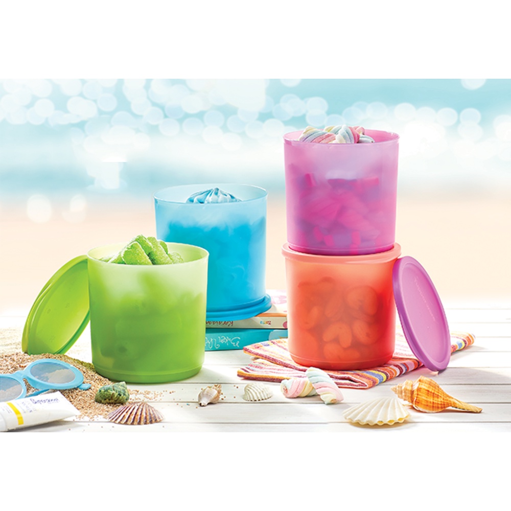 Jual Tupperware Summer Go Round ECER 1pcs 1.1L | Shopee Indonesia