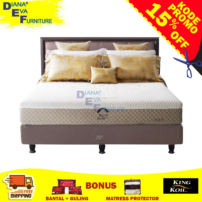 Jual Kasur King Koil Duke Full Set ( Kasur + Divan + Sandaran ...