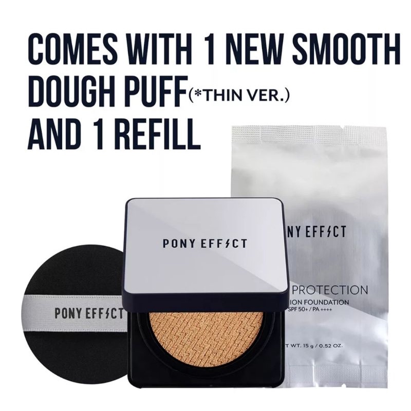 Jual PONY EFFECT Hyper Protection Cushion Foundation (+ 1 Refill ...