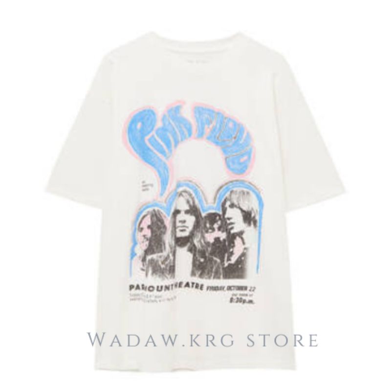 Jual kaos pull&bear original pink floyd paramount theatre 2022 | Shopee ...